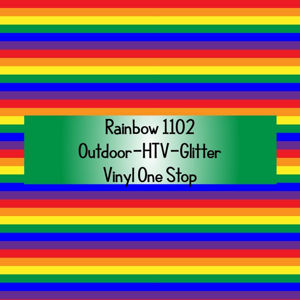 Rainbow Htv Vinyl - Etsy