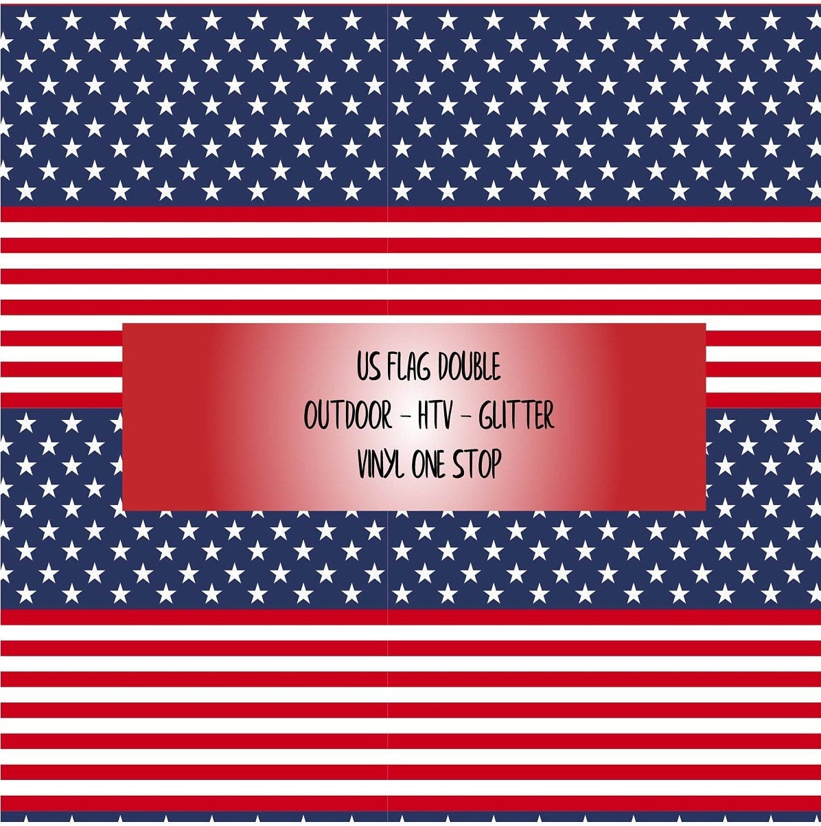 US FLAG HTV_Patriotic HTV_Red White Blue HTV_Printed Heat | Etsy