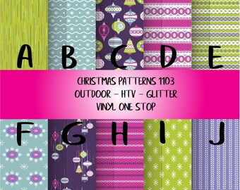 Herringbone Heat Transfer Vinyl, Christmas Htv, Pattern HTV, Patterned ...