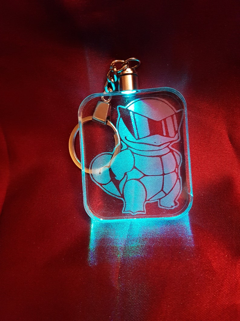 Squirtle Squad LED Light Up Keychain Acrylic SignLamp | Etsy