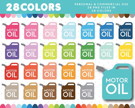 Items similar to Oil can clipart, Motor clipart, Car clipart, Motor oil ...