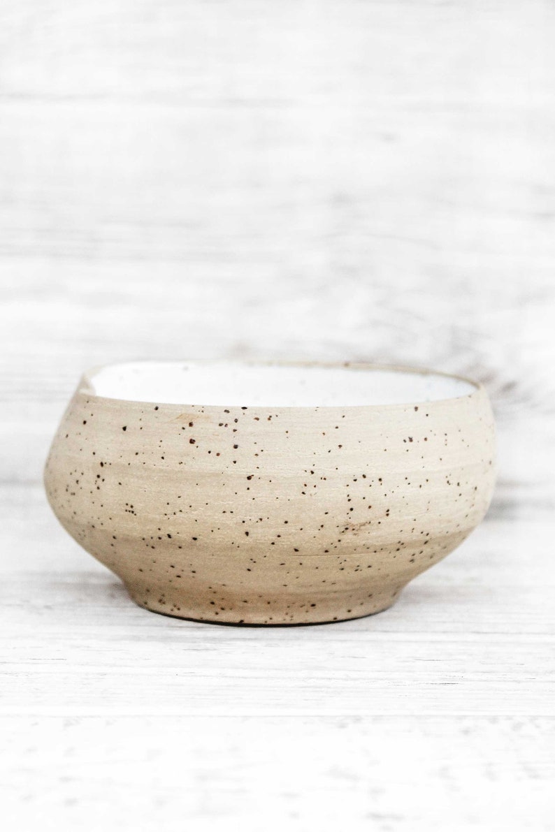 Handmade Ceramic Bowl. Modern Asymmetrical Minimalist - Etsy
