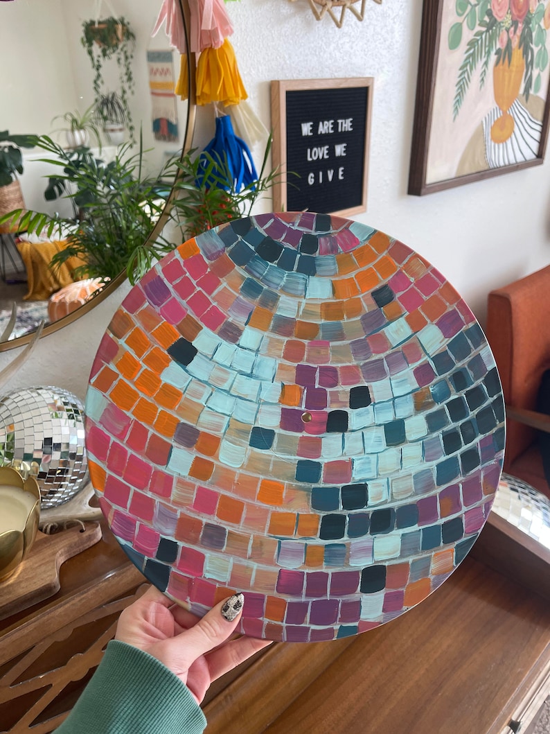 Disco Ball Paint Tutorial - Etsy