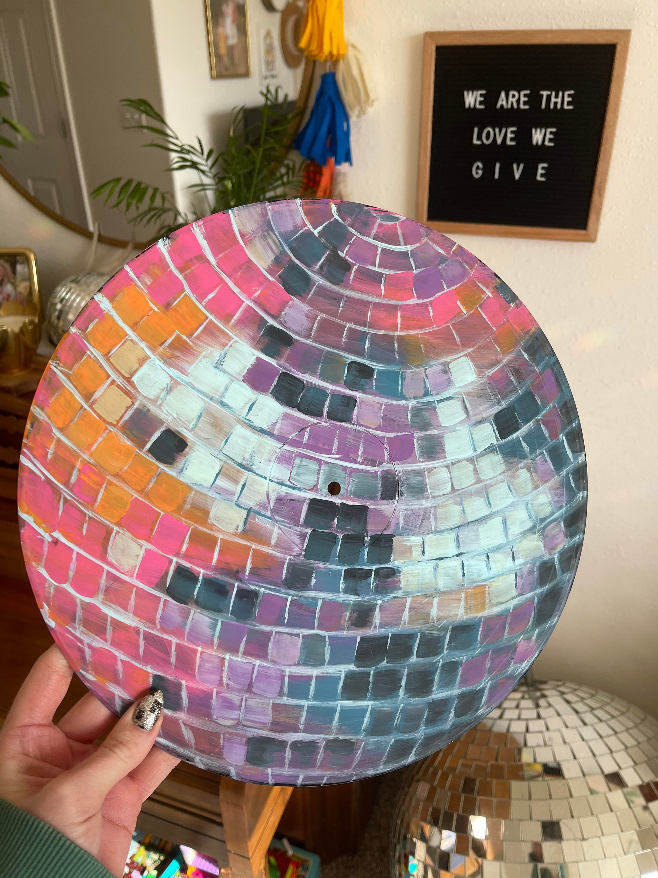 Disco Ball Paint Tutorial - Etsy UK