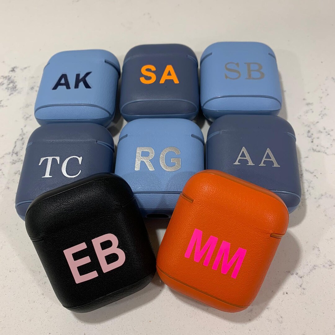 AirPod Case Custom Airpods Case Monogram AirPod Case 1 2 Initial AirPod ...