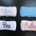 Embroidered Table Top Wipes Box Baby Girl Boy Monogrammed - Etsy