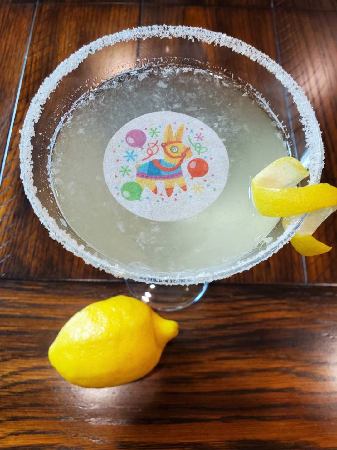 Piñata Cocktail Topper, Edible Cocktail Garnish, Fiesta Party Decor - Etsy