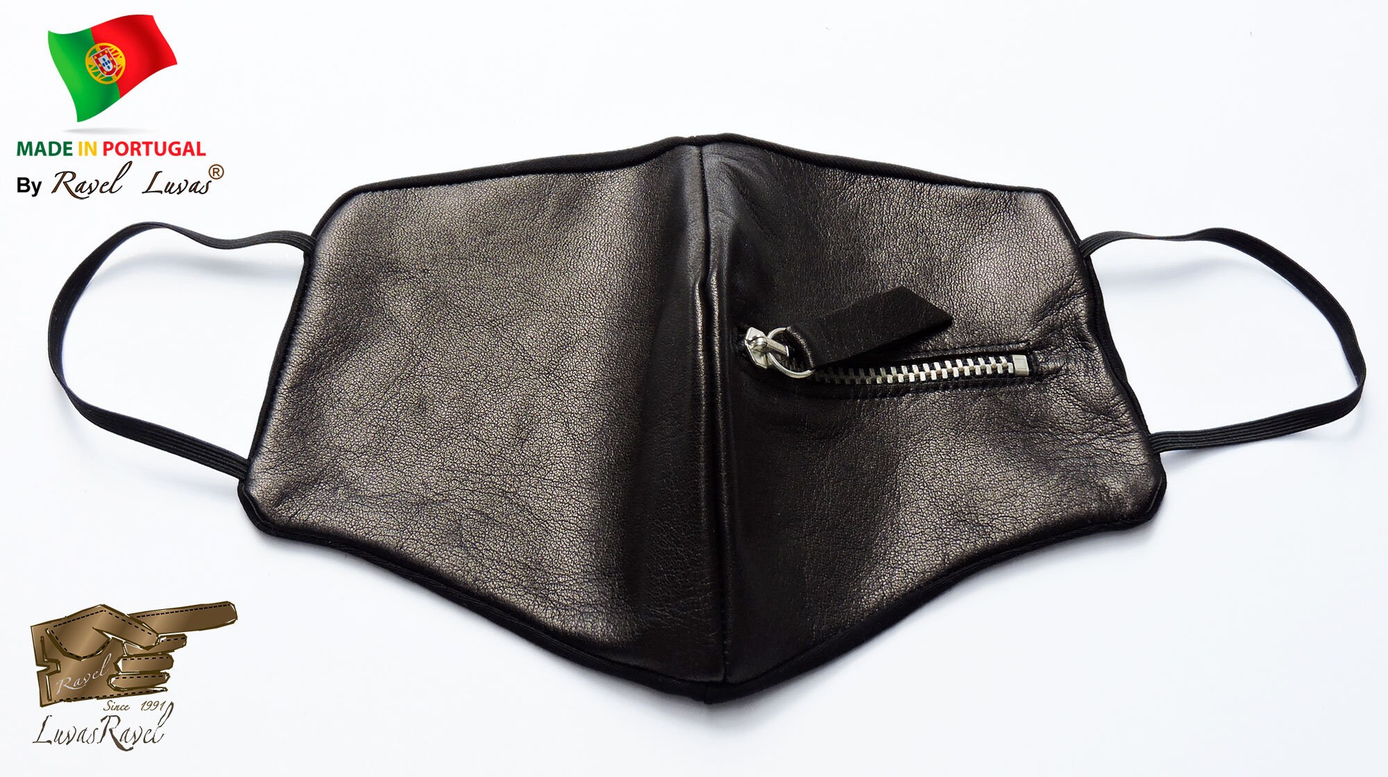 Leather Face Mask/cover Zip Breathable - Etsy