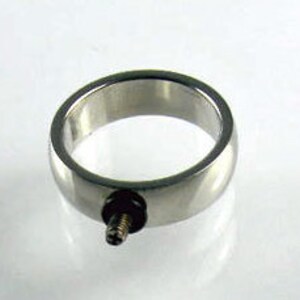 Threaded Change Ring, Demonstration Model, Stainless Steel Ring With ...