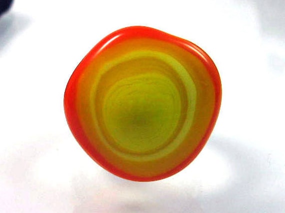 Yellow-orange Ring Top Interchangeable Attachment - Etsy