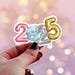 2025 Sticker,party Stickers,calendar Sticker,2025 Decoration,holiday ...