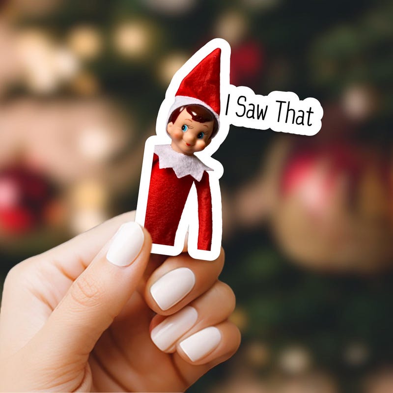 Elf Stickers - Etsy