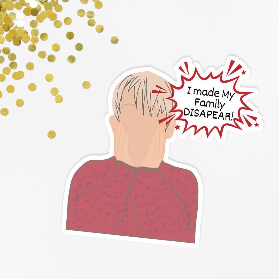 Home Alone,sticker,family,stickers,waterbottle Stickers,waterproof ...