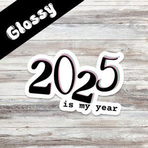 2025 Sticker,party Stickers,calendar Sticker,2025 Decoration,holiday ...