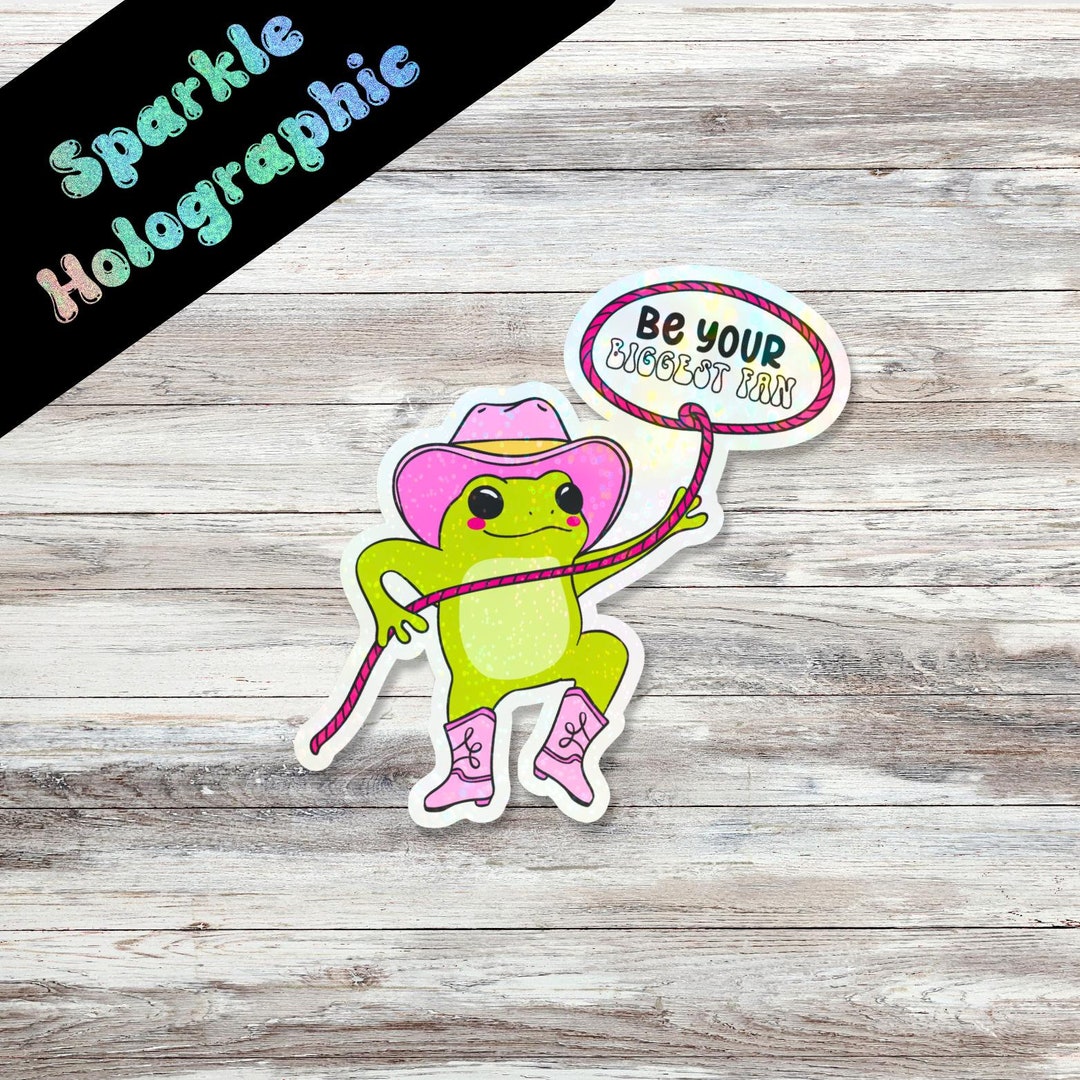 Cute Frog Sticker,retro 90s Sticker,frog Sticker,funny Frog and Toad ...