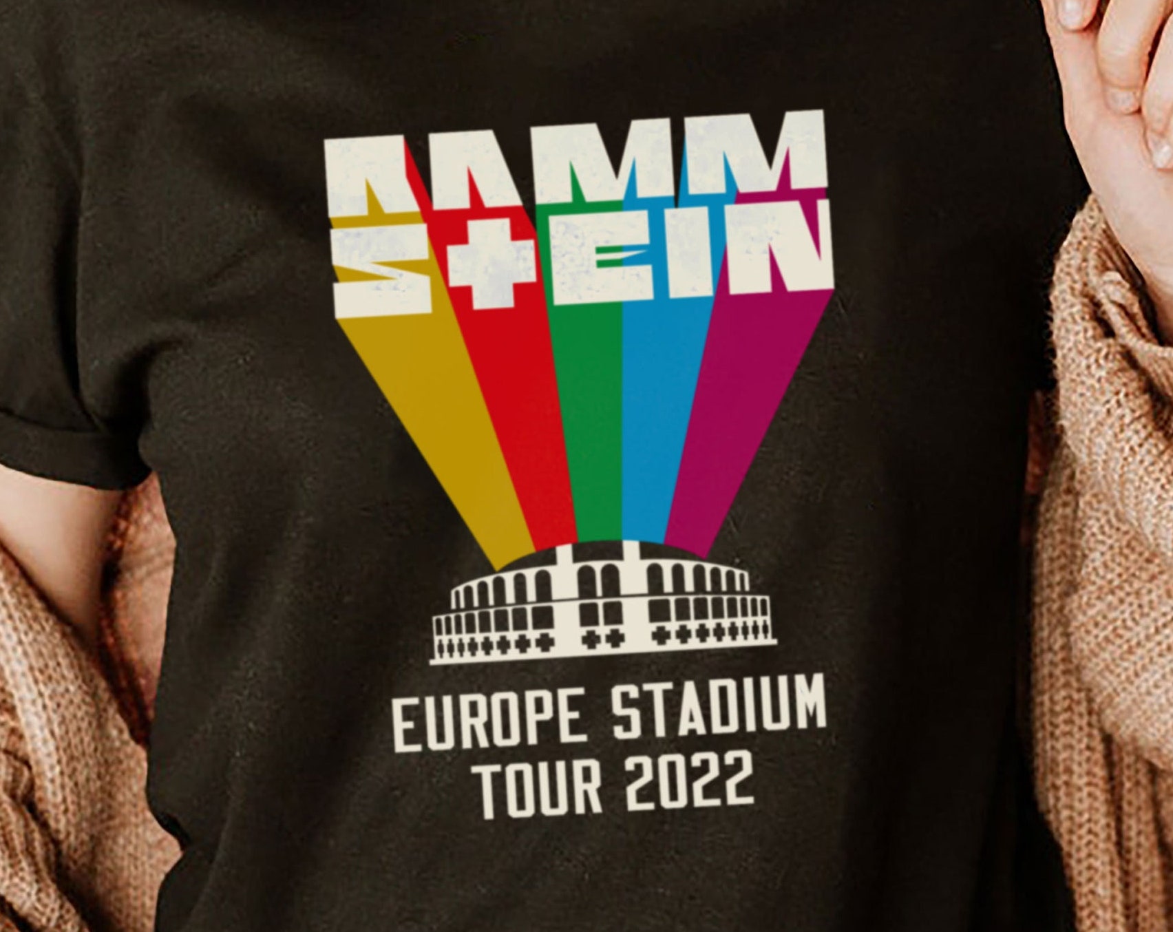 Rammstein World Tour 2022 Shirt, Rammstein Scary Shirt, Vintage Rammstein