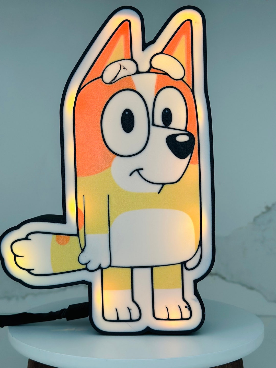 Bingo and Bluey Light Lamp Bluey Bingo Gift for Kids Nursery - Etsy