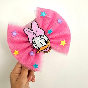 Daisy Duck Hair Bow, Donald Duck Girlfriend Hair Clip, Disney Daisy ...