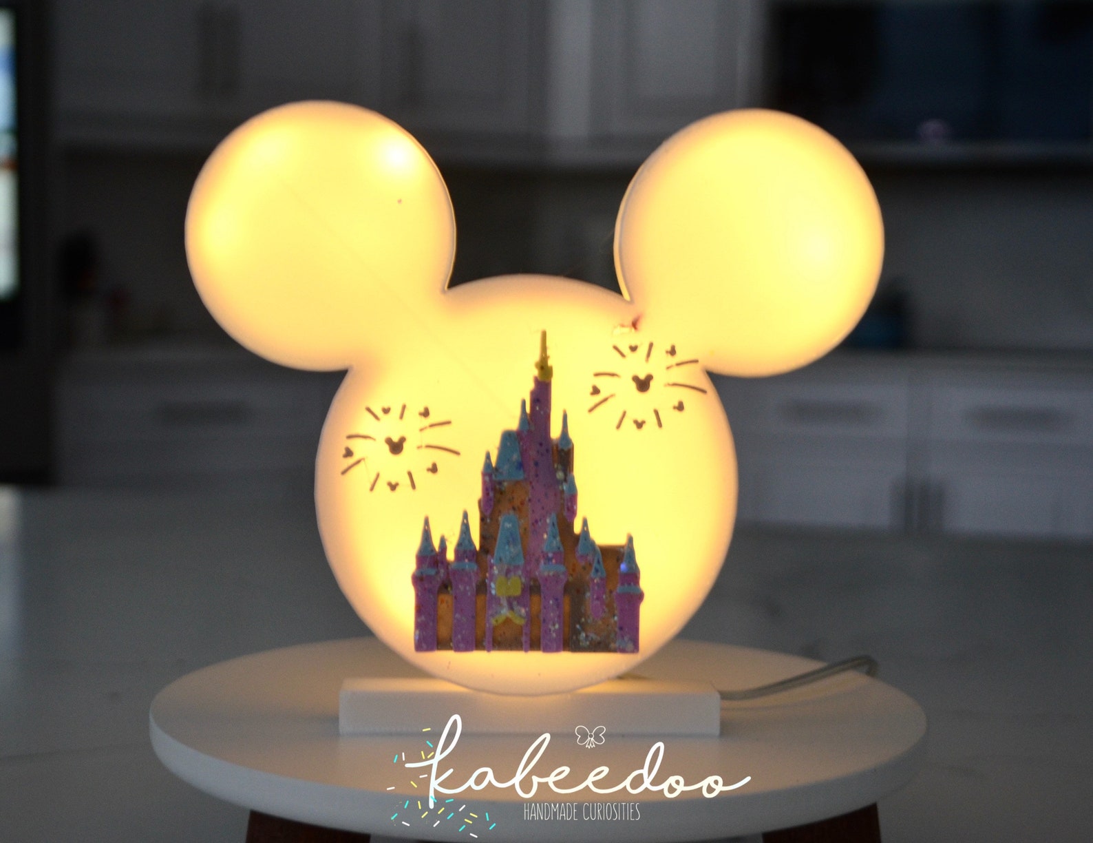 Disney Castle Light Tiered Tray Home Decor, Unique Gift for Disney ...