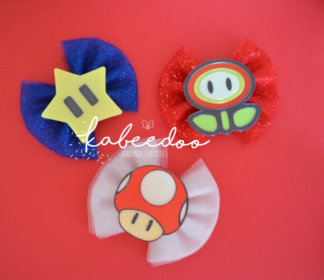 Super Mario Bros Bow, Super Mario Kart Headband, Mario Bros and Friends ...