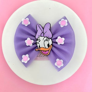 Daisy Duck Hair Bow, Donald Duck Girlfriend Hair Clip, Disney Daisy ...