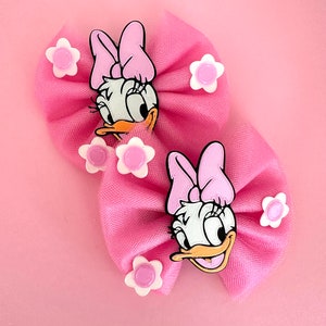 Daisy Duck Hair Bow, Donald Duck Girlfriend Hair Clip, Disney Daisy ...