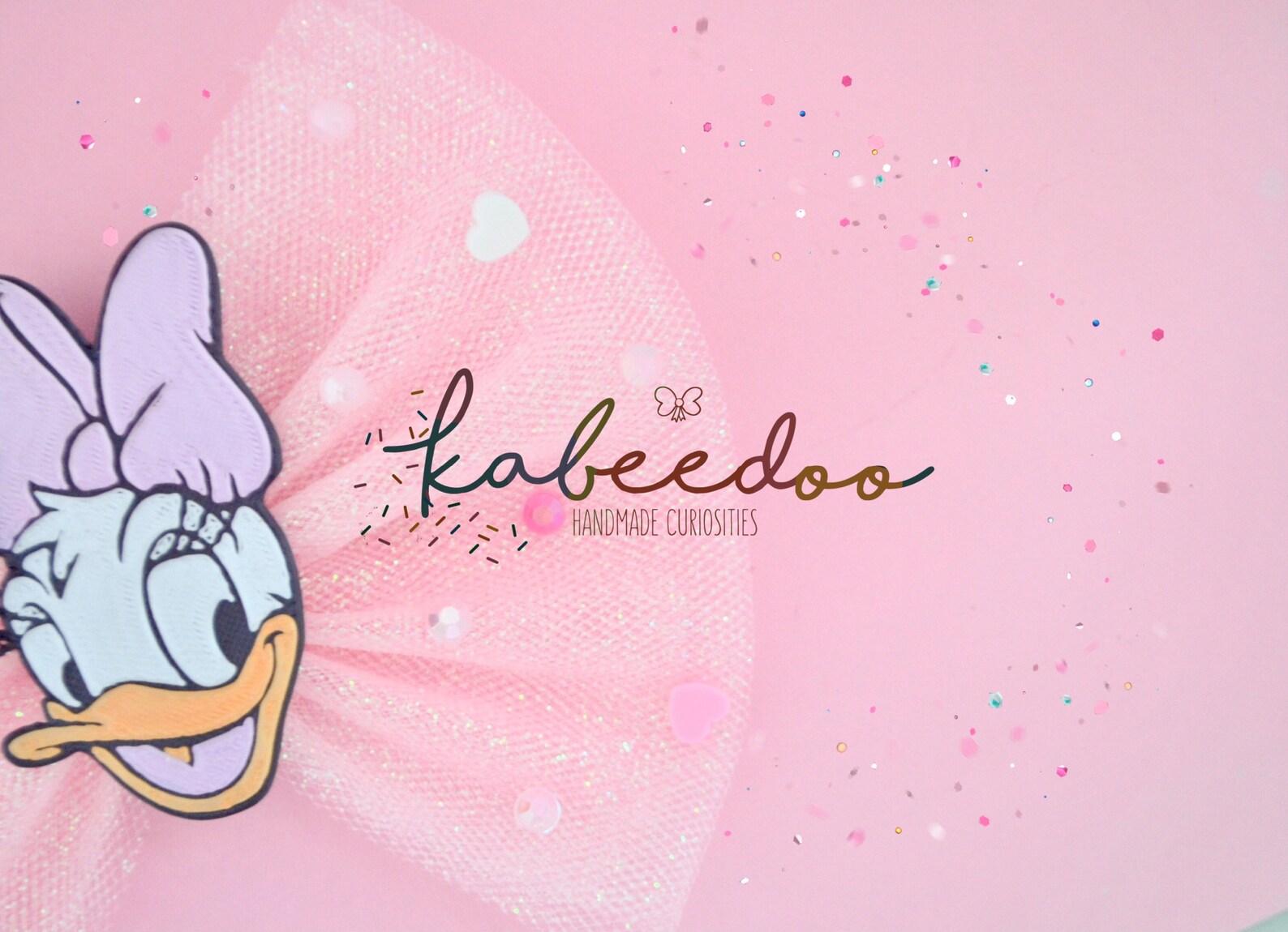 Daisy Duck Hair Bow Donald Duck Girlfriend Hair Clip Disney | Etsy