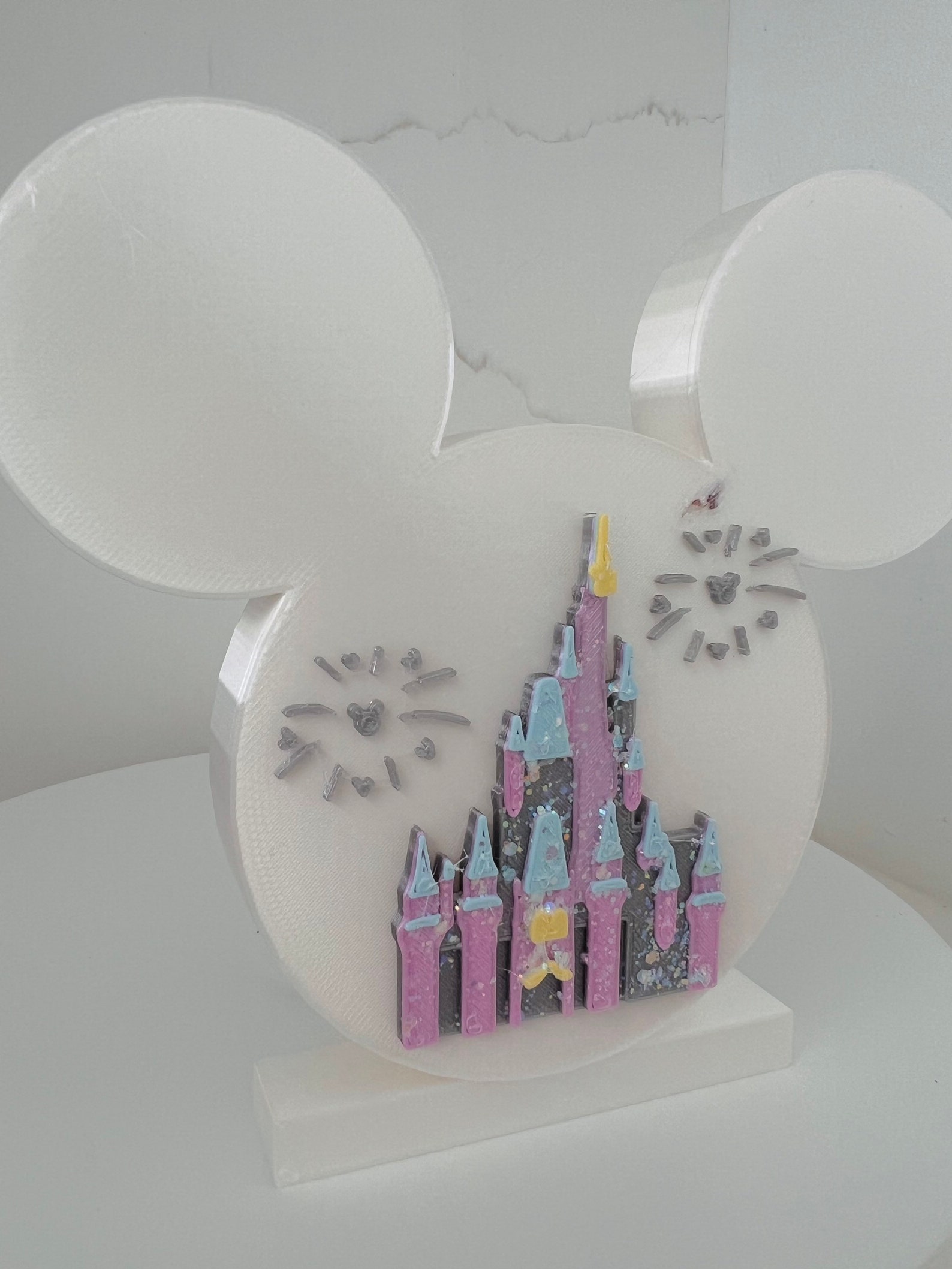 Disney Castle Light Tiered Tray Home Decor, Unique Gift for Disney ...
