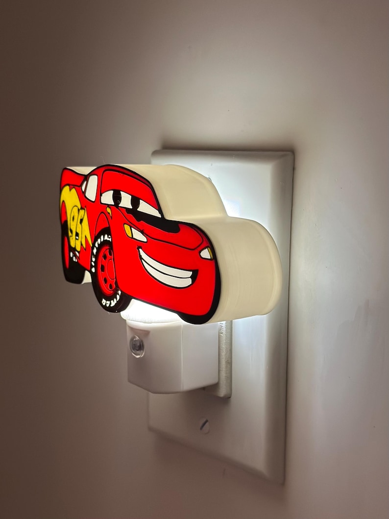 Lightning Mcqueen Night Light