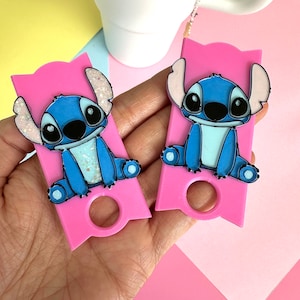 Stitch Stanley Name Plate Tag, Stitch Stanley Topper, Lilo and Stitch ...