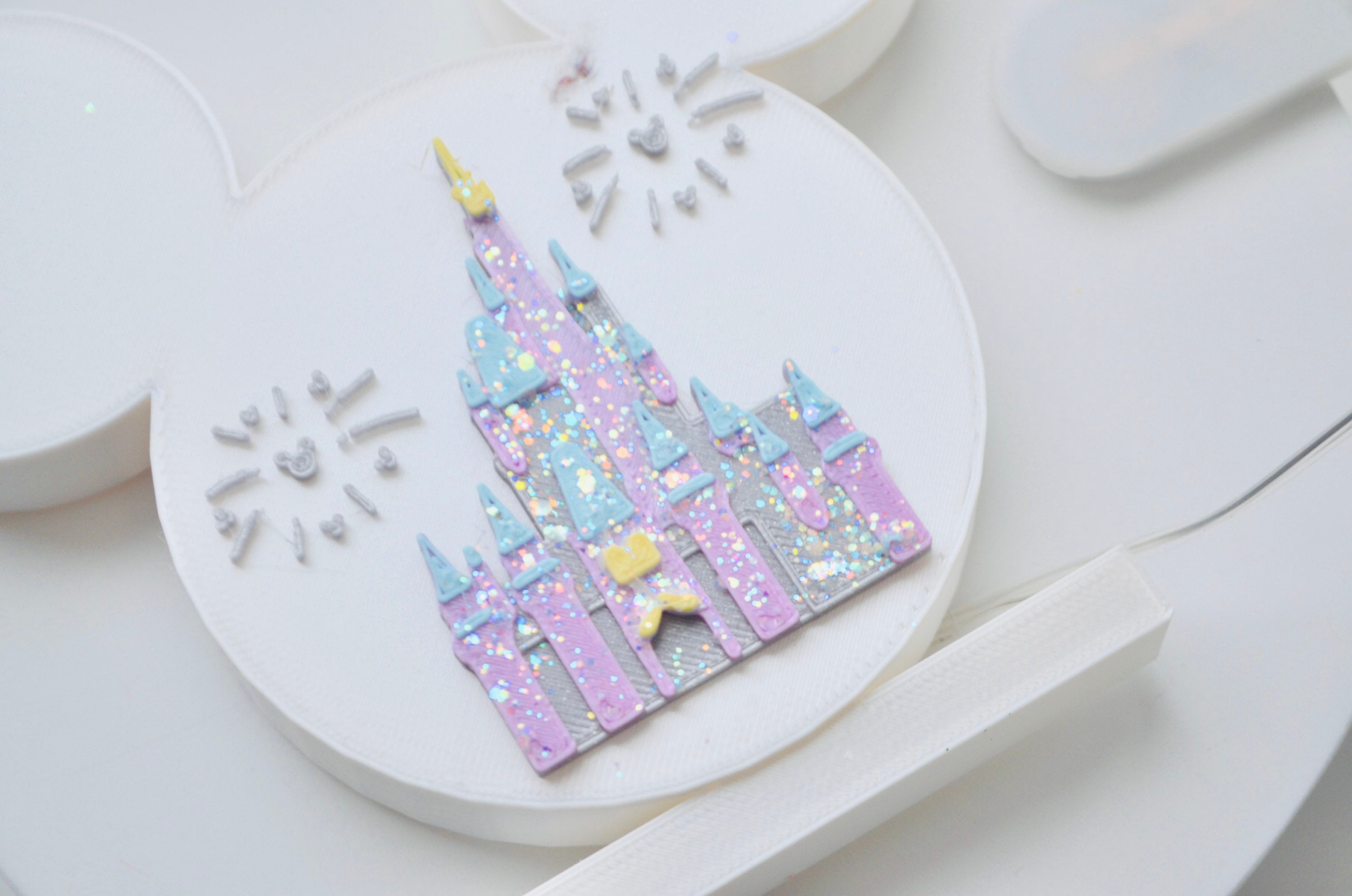 Disney Castle Light Tiered Tray Home Decor, Unique Gift for Disney ...