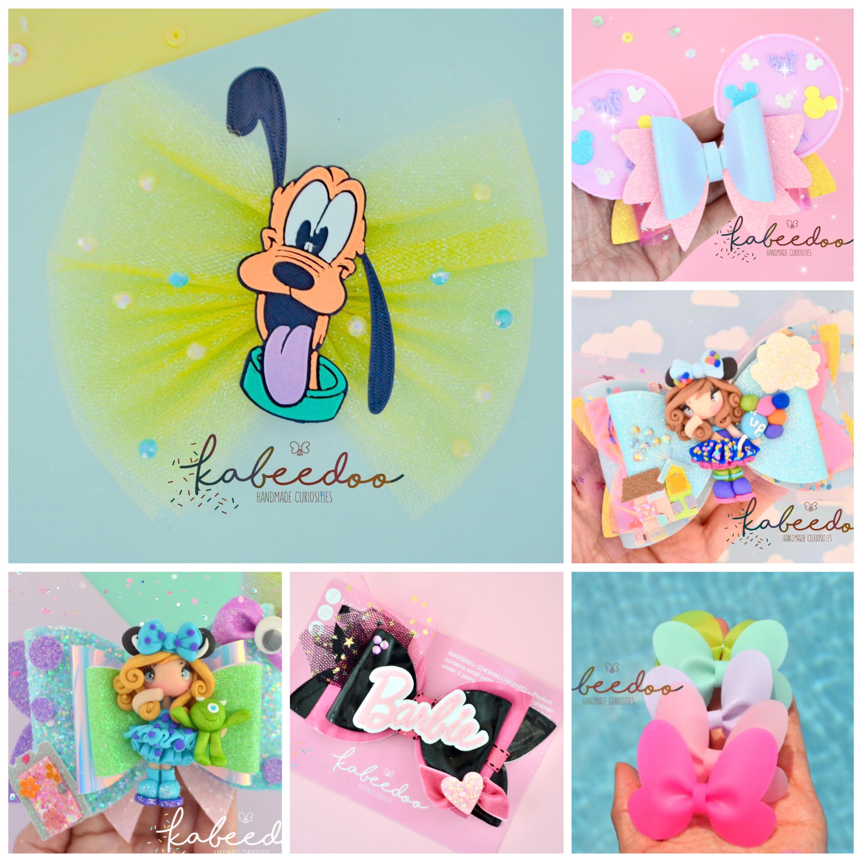 Daisy Duck Hair Bow Donald Duck Girlfriend Hair Clip Disney | Etsy