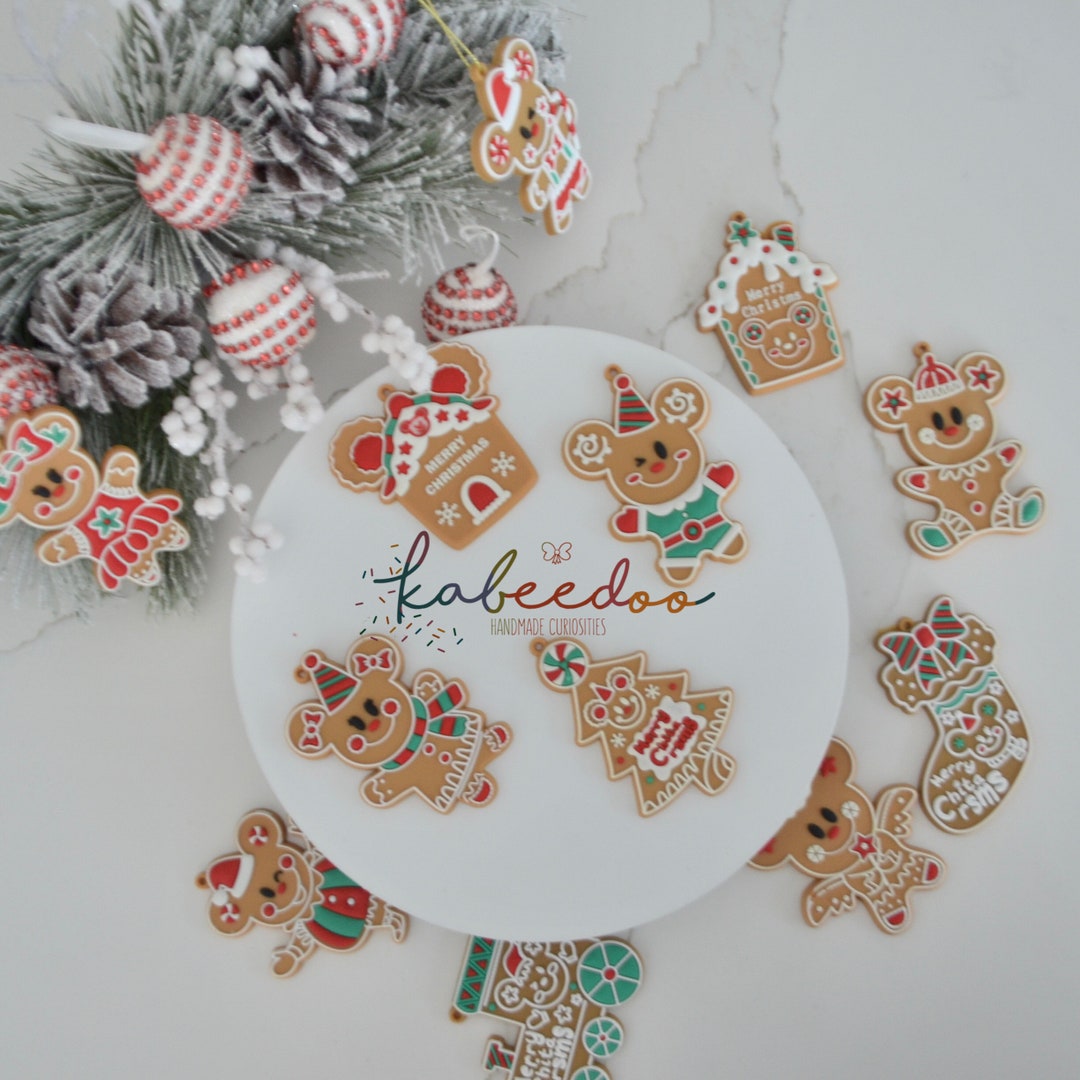 Disney Gingerbread Christmas Tree Ornament, Mickey and Minnie ...