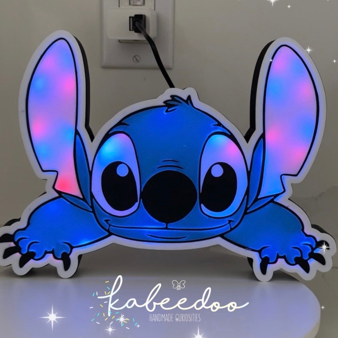 Stitch Light Lamp, Disney Decor, Gift Newborn, Birthday Gifts for Kids ...