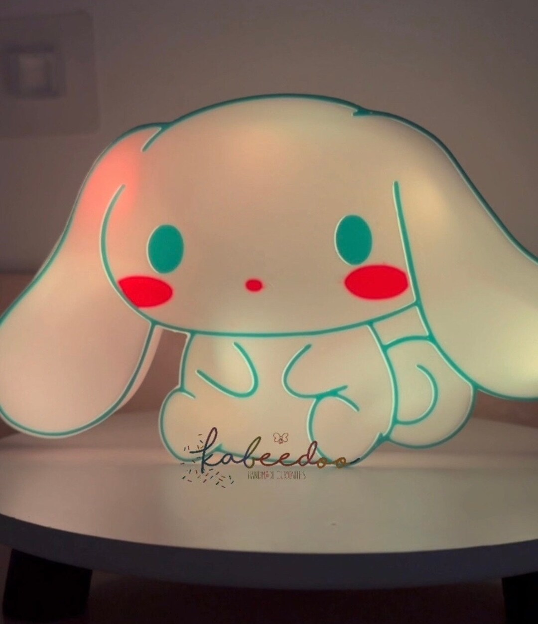Cinnamoroll Led Lamp, Cinnamon Roll Gift for Kids, White Dog Nursery ...
