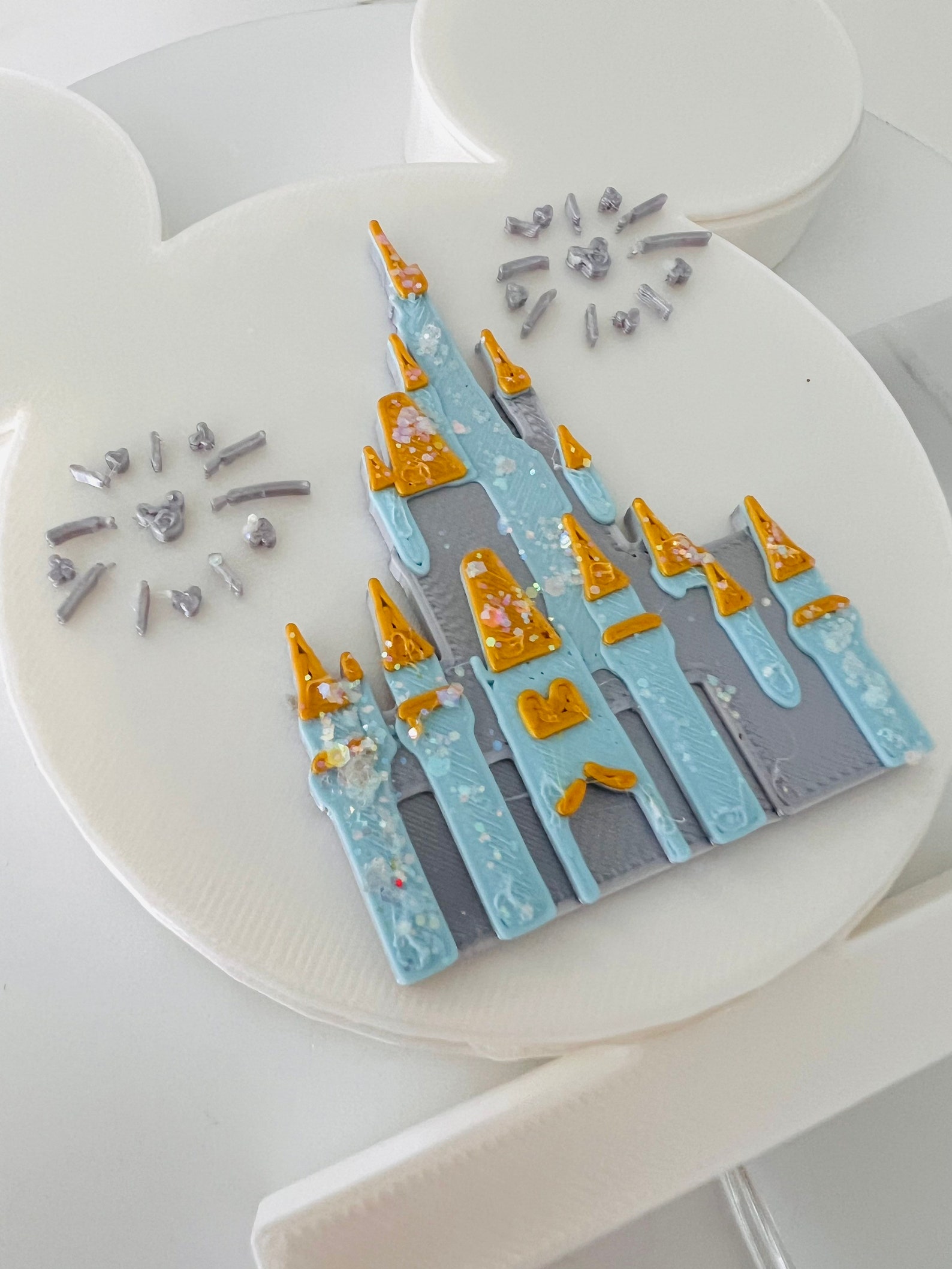 Disney Castle Light Tiered Tray Home Decor, Unique Gift for Disney ...