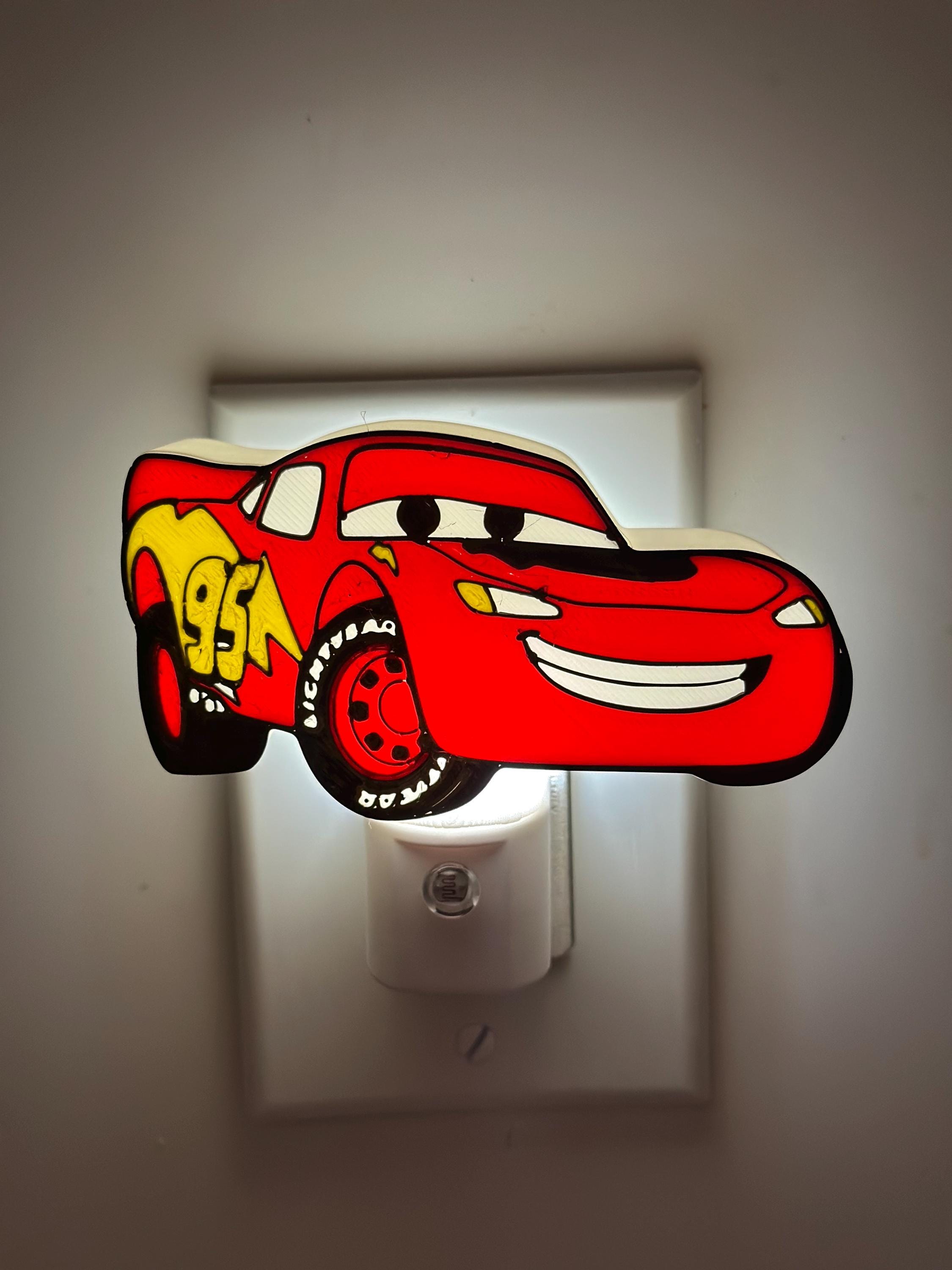 Lightning Mcqueen Night Light