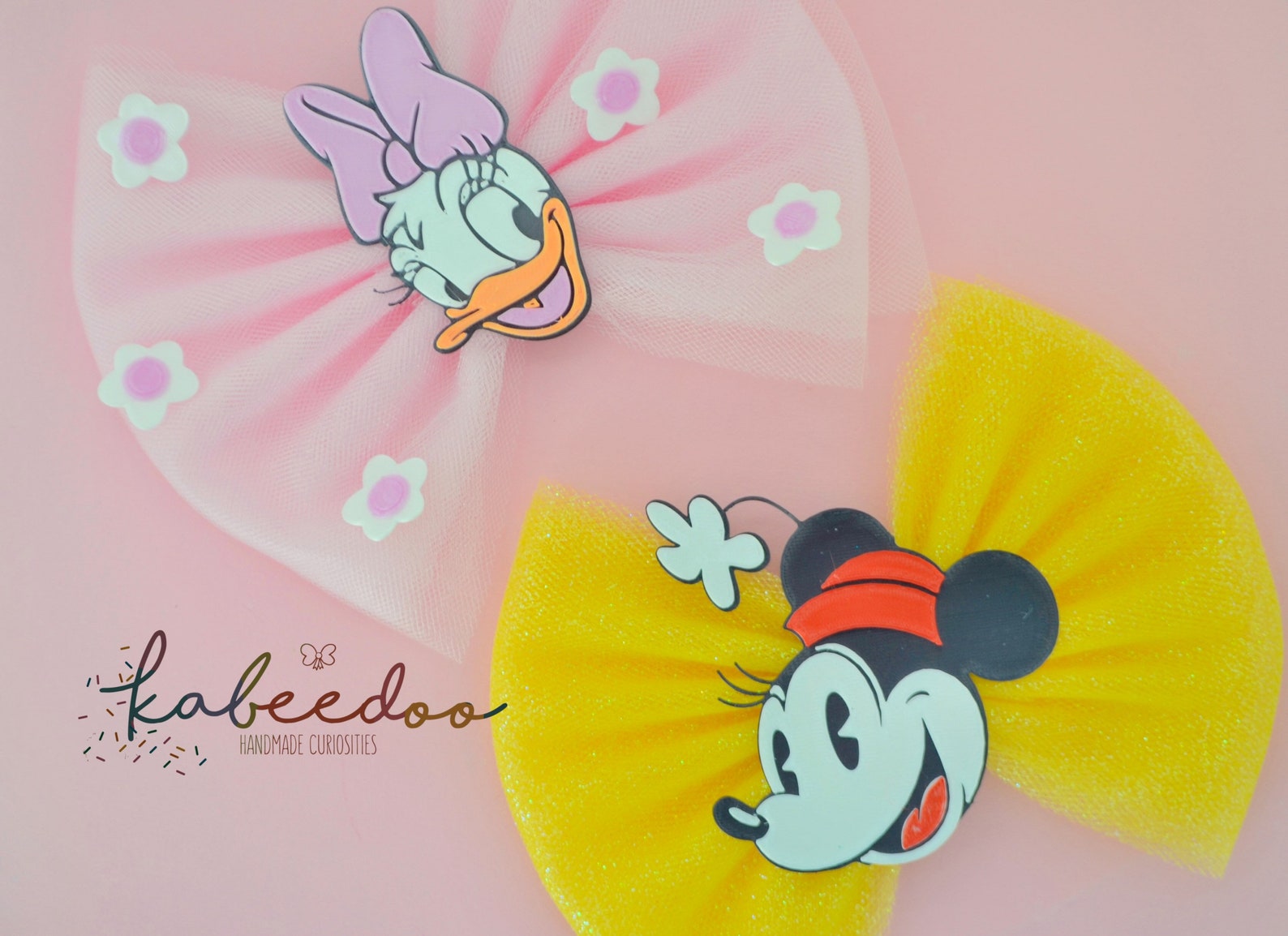 Daisy Duck Hair Bow Donald Duck Girlfriend Hair Clip Disney | Etsy