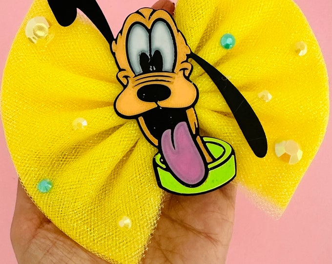 Daisy Duck Hair Bow, Donald Duck Girlfriend Hair Clip, Disney Daisy ...