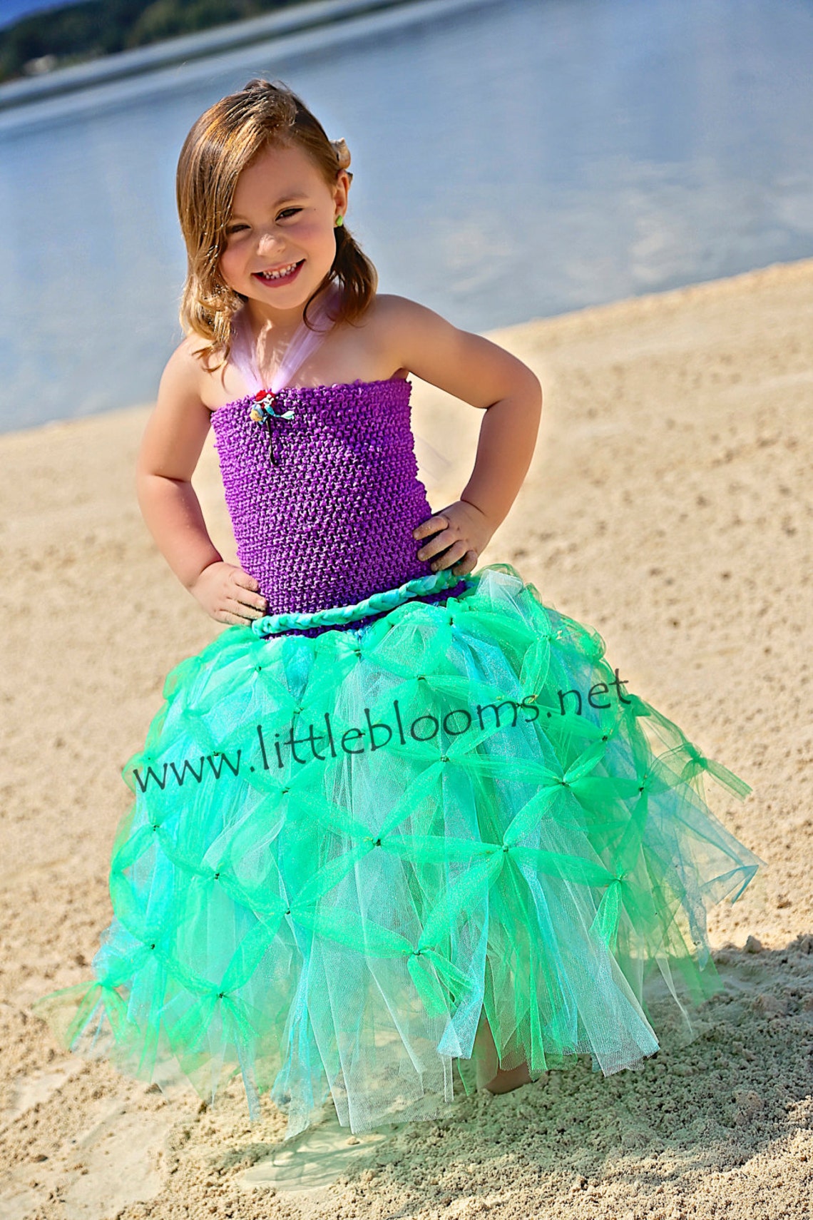 Mermaid Costume, Mermaid Dress, Mermaid Birthday Dress, Mermaid Tutu ...