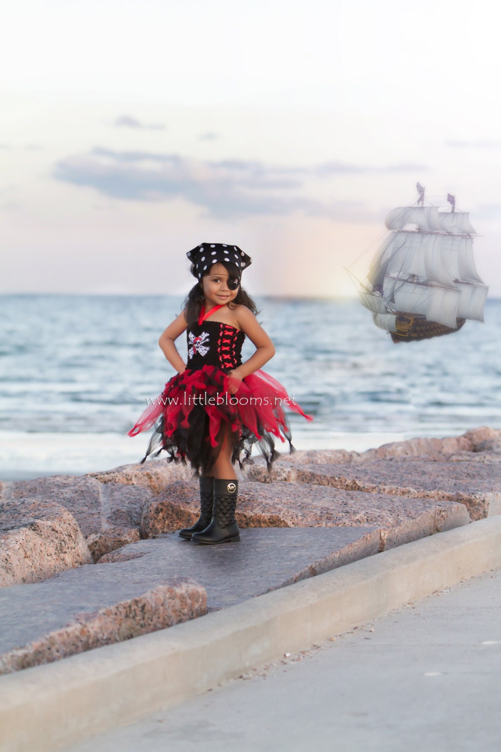 Girls Pirate Costume Pirate Costume Toddler Girl Halloween | Etsy