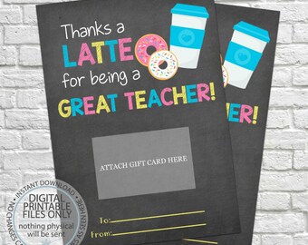 Thanks a latte | Etsy