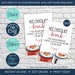 EDITABLE Hot Chocolate Bomb Tag, Valentine's Day Hot Cocoa Bomb Tag ...