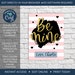 EDITABLE Classroom Valentine's Day Cards, Be Mine, Gold Valentine Card ...