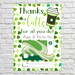 St. Patrick's Day Gift Card Holder, Printable Gift Card Holders, St ...