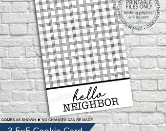 New Hello Neighbor Card - Etsy