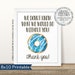 Donut Thank You Sign Printable Donut Sign Donut Appreciation - Etsy