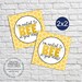 Printable Back to School Tags BEE in Your Class Teacher Gift - Etsy