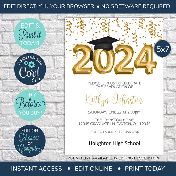 Graduation Party Open House Invitation Wording Pool Party Graduation