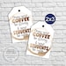 Printable Back to School Tags, Teacher Strong Coffee Gift Tags, First ...